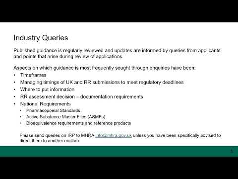 MHRA International Recognition - Post-launch updates webinar