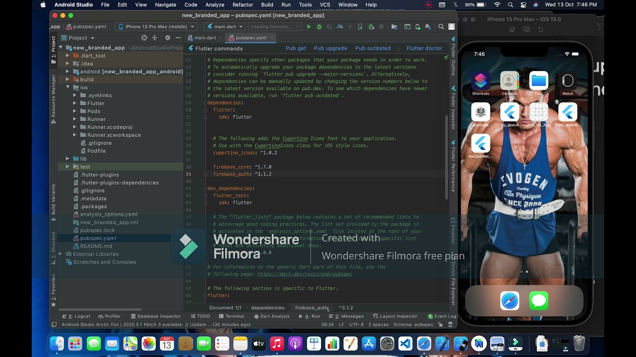flutter, Firebase packages does not work on Mac M1