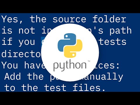 PATH issue with pytest 'ImportError: No module named YadaYadaYada'