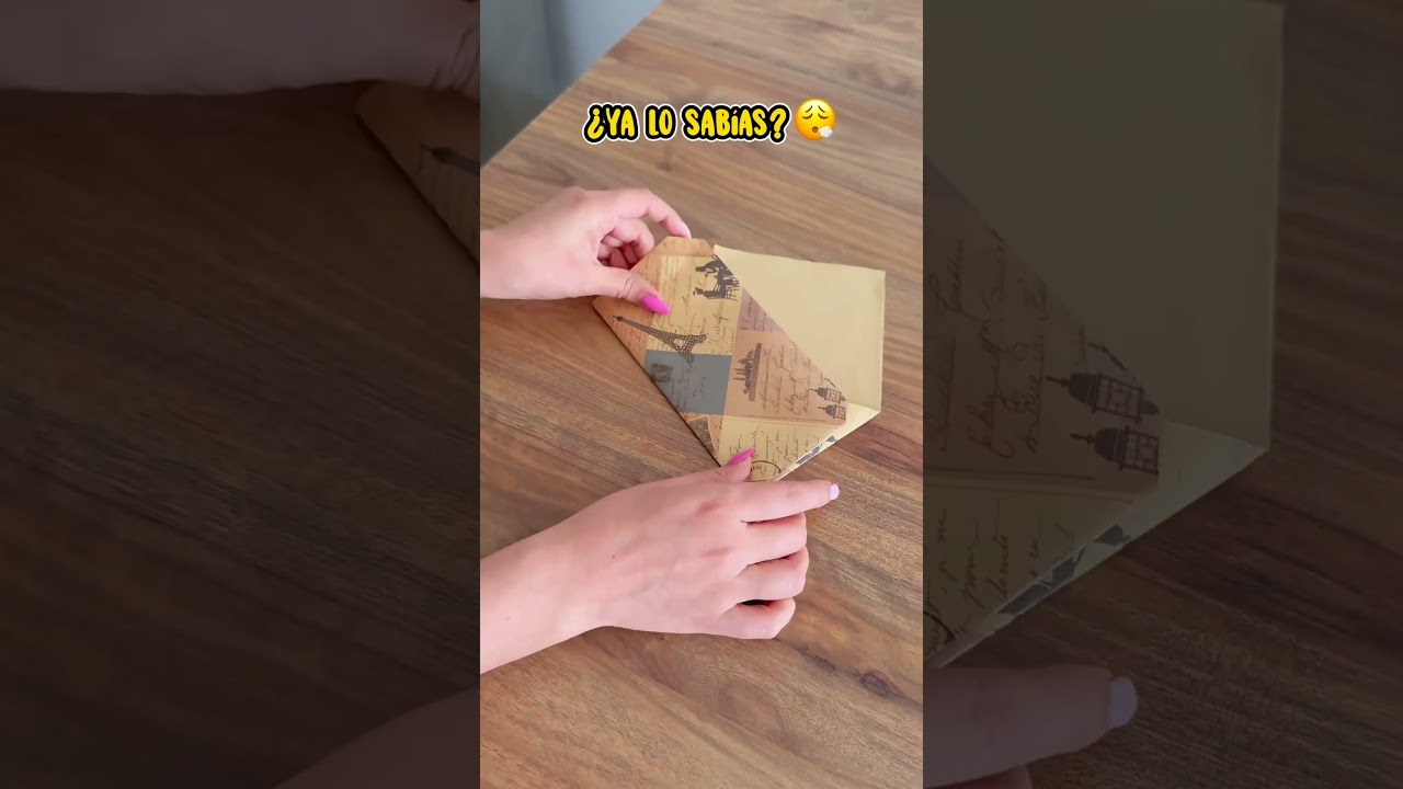 Mi sobre preferido para empacar regalos o cartas 🤗 #tips #ideas #hacks #losabias #ideascreativas