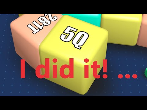 Cubes 2048 io - IT'S JUST A SHOCK - A WORLD RECORD - 5 Q