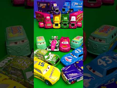 Lightning McQueen Or Francesco? Mcqueen Truck Container #toys #pixarcars #cars #mcqueen #truck