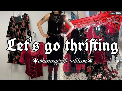 Come Thrift with Me !!! the perfect whimsygoth haul