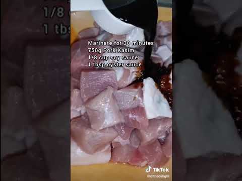 how to cook Pork Menudo