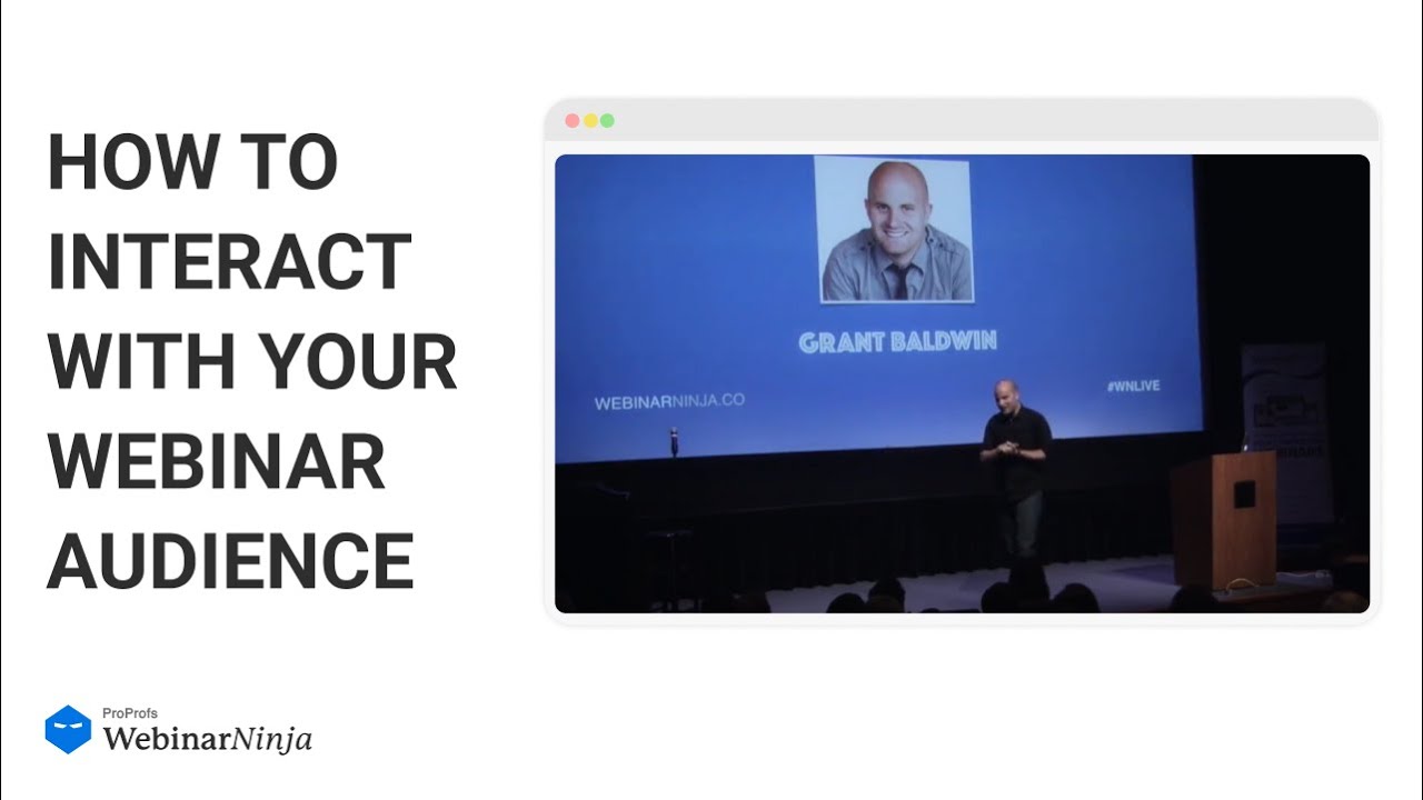 How to Interact With Your Webinar Audience [With Grant Baldwin]