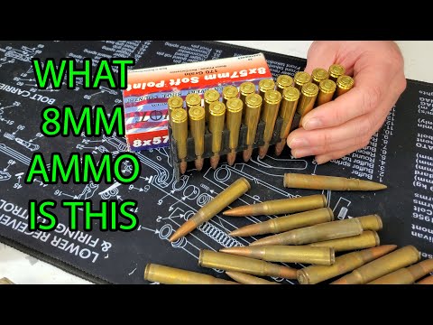 What kind of 8mm Mauser Ammo did I win at auction?