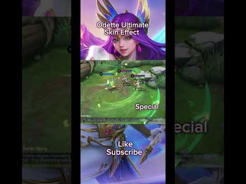 Odette Ultimate Skin Effect #mlbb #shorts #viralvideo