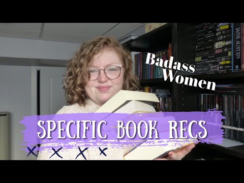 Badass Women Characters || Specific Book Recommendations