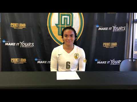 PLNU Volleyball postgame 3-24