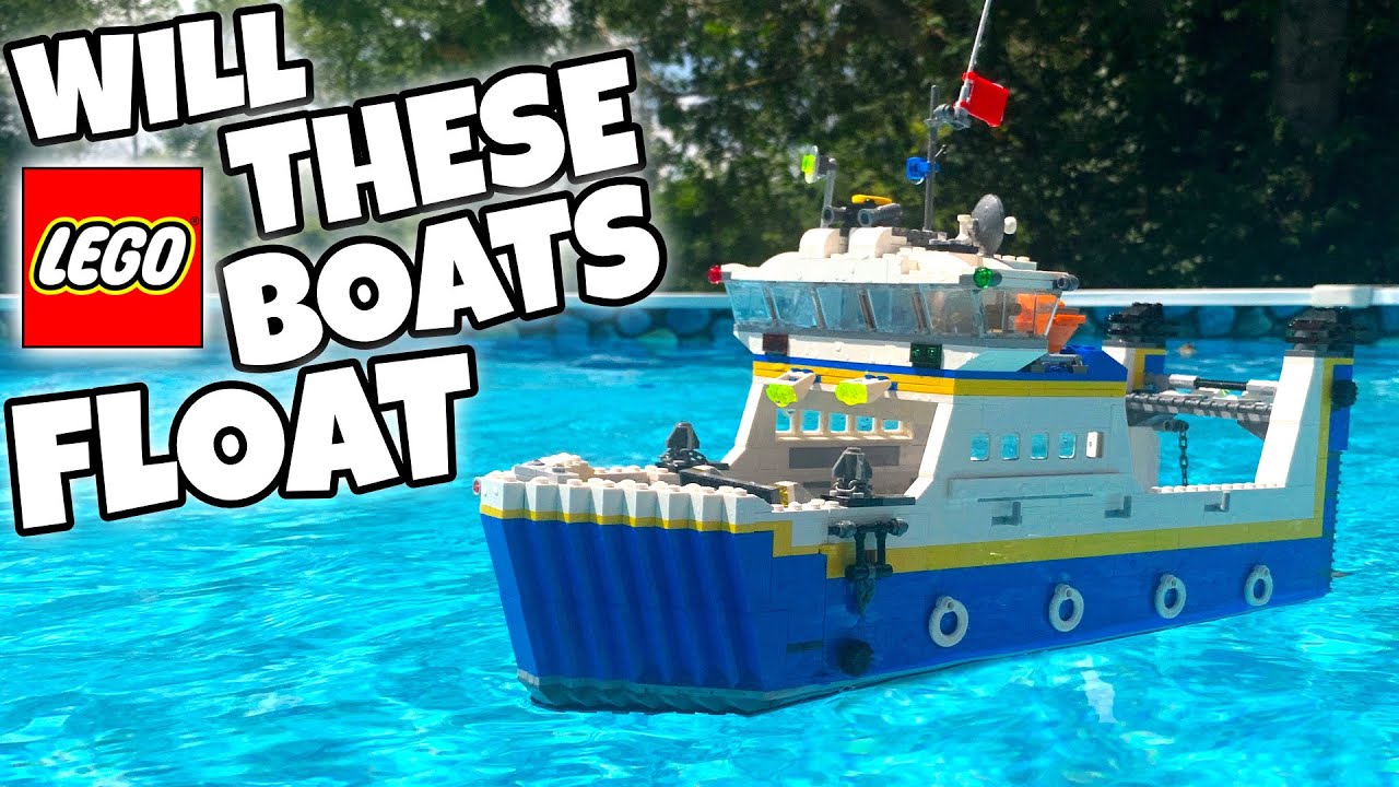 DO THESE LEGO BOATS FLOAT? ⛴  #4