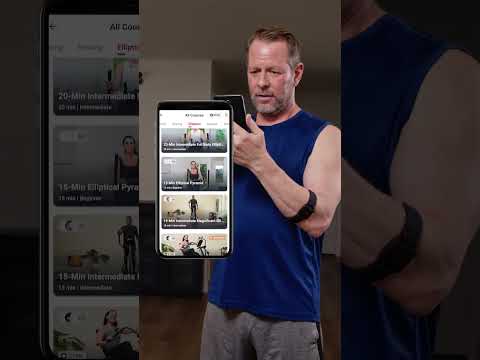 Smart Heavy-Duty Elliptical Training Machine