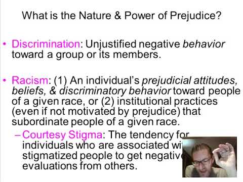 Topic 10 1 What is Prejudice