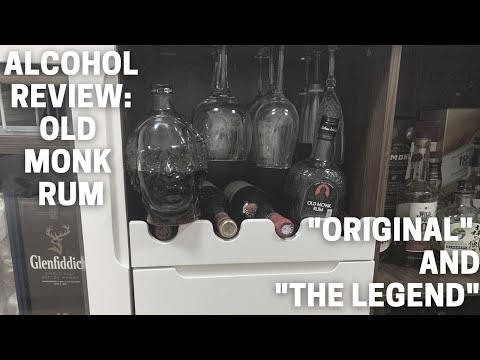 Alcohol Review: Old Monk Rum Original and The Legend