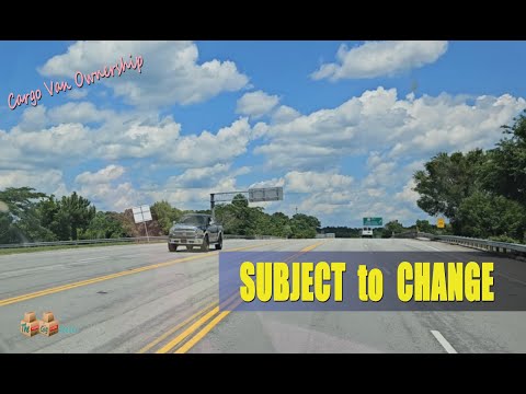 In Life, Things Are Subject to Change | Cargo Van Ownership