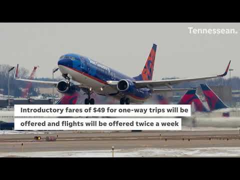 Sun Country airline enters Nashville market with 6 nonstop flights