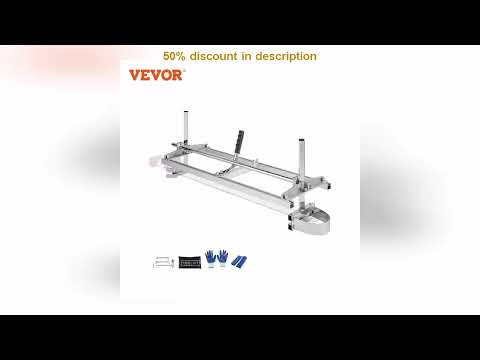 #VEVOR 14"-36" Chainsaw Mill Sawmill Guide Bar Chain Saw Planking Mill with 0.2"-11.81" Cutting Thi