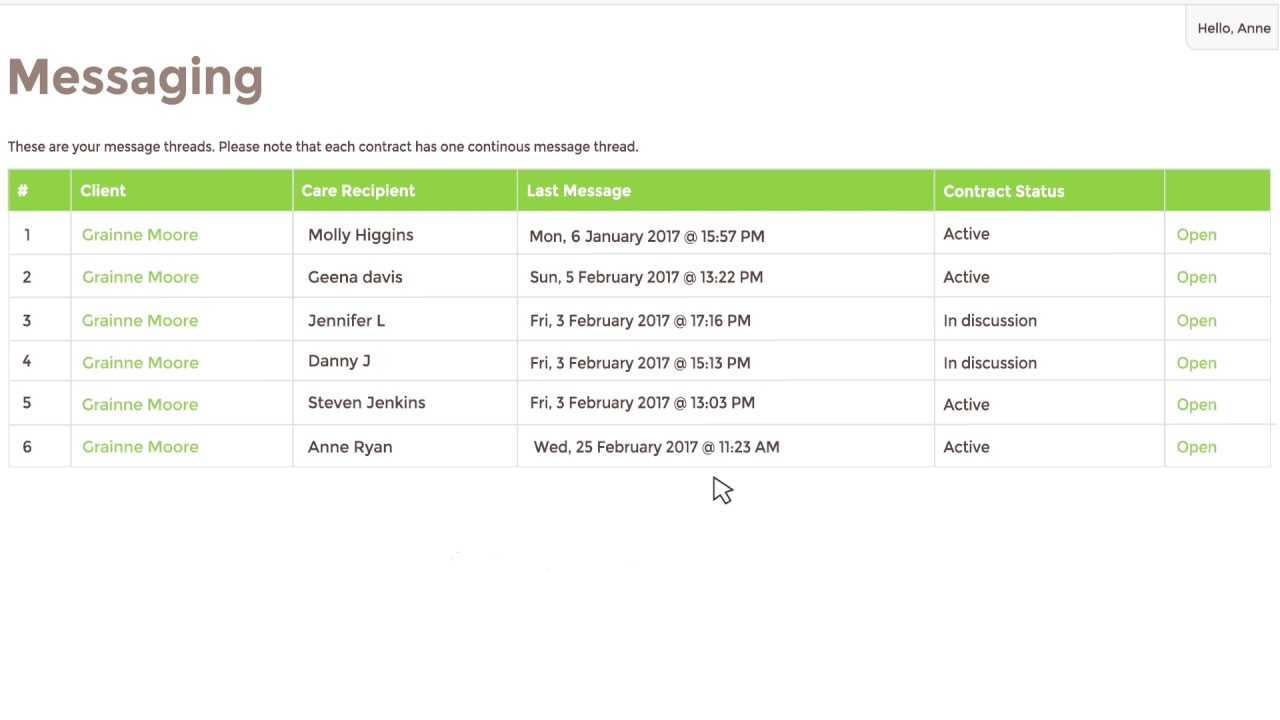 Home Care Direct - Messaging for Carers