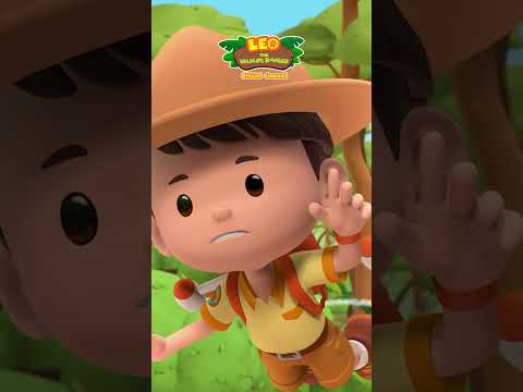 Is that a Leaf or an Insect?! ππ | Leo the Wildlife Ranger | Kids Cartoons | #shorts #animals