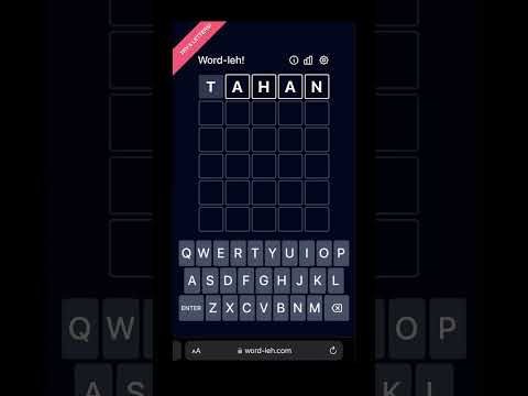 Word-leh! 5 Letters #285 - Nov 11, 2022