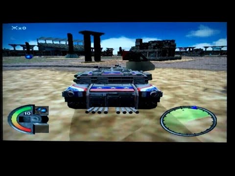 World Destruction League: Thunder Tanks Playstation 2 Gameplay