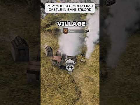 POV: You got your first castle in Bannerlord | Mount and Blade tips and tricks |Subscribe for a fief