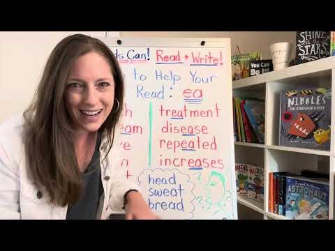How to Help Your Kids Read Long and Short Words with ea | Learning to Read with the 2 Vowels Trick