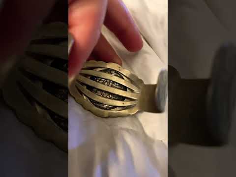 Southwestern style Morgan coin cuff bracelet #thriftstorefinds #southwestcuff #silvercuff
