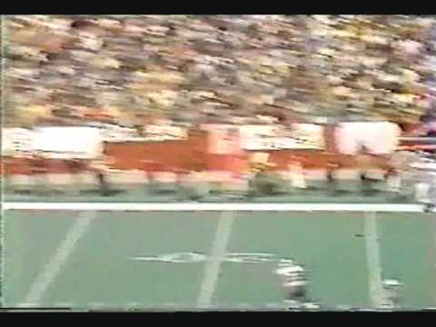 Jeff Nixon Intercepts Dan Pastorini Out of Bounds
