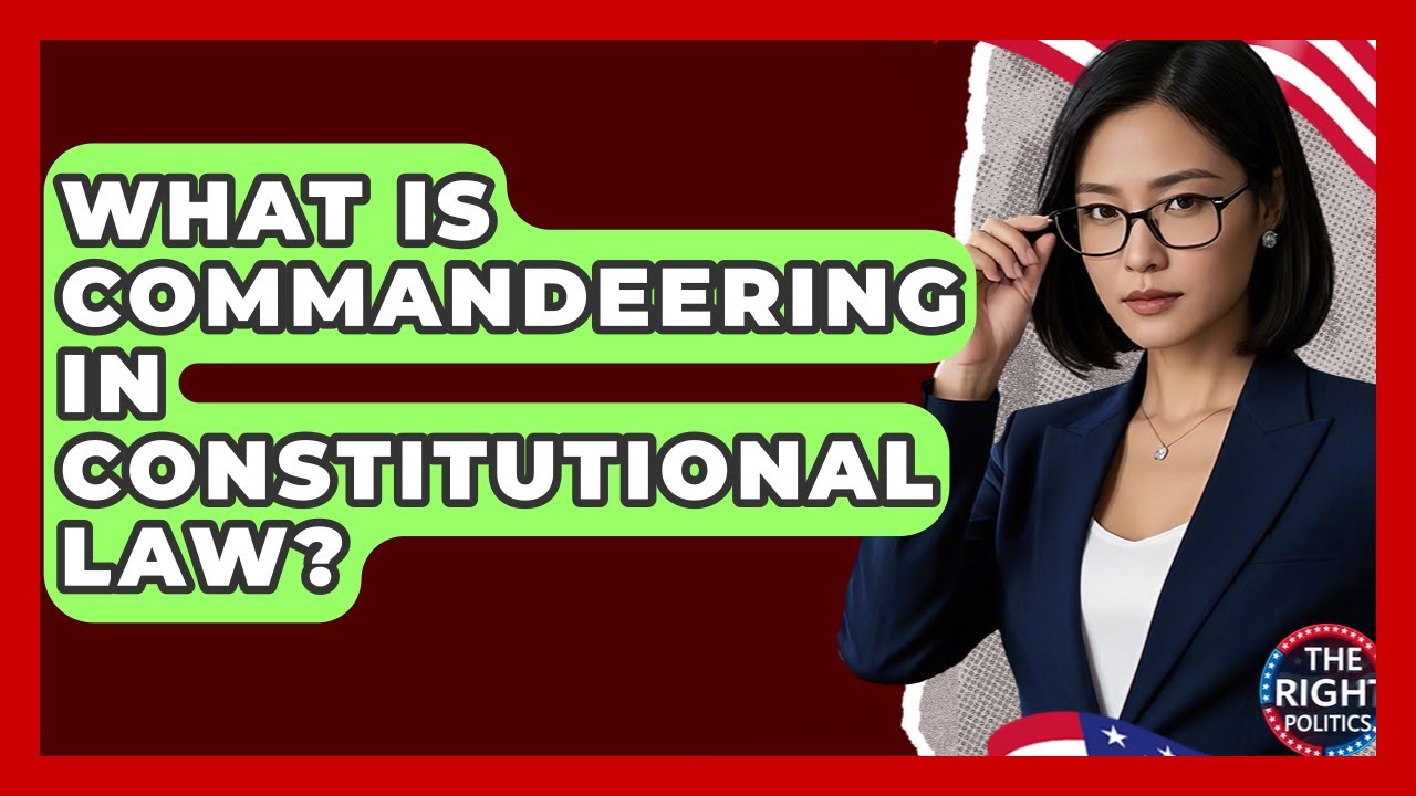What Is Commandeering In Constitutional Law? - The Right Politics