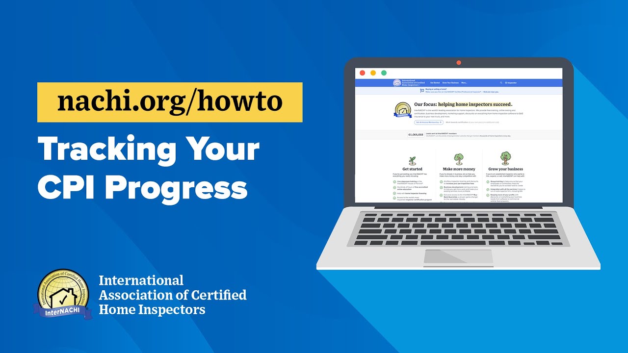 How to Track Your CPI Progress on nachi.org
