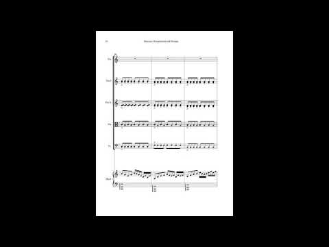 Baroque Harpsichord and Strings | SHEET MUSIC | SCORE |