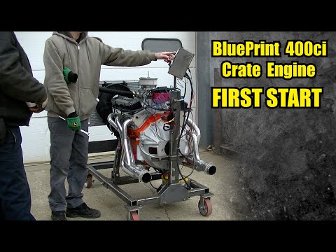 BluePrint 400 Crate Engine First Start