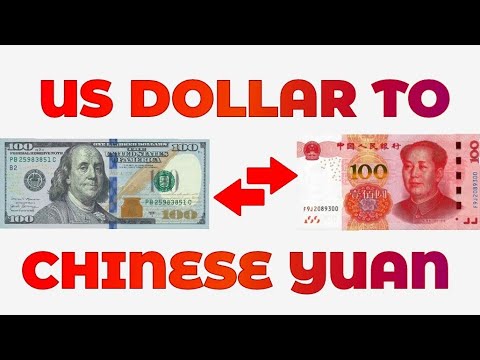 US Dollar To Chinese Yuan Exchange Rate Today | USD To CNY | Dollar To Yuan