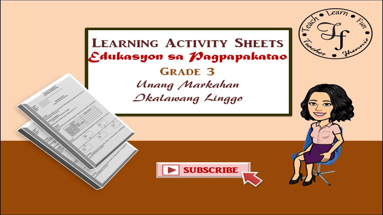 ESP 3 | Learning Activity Sheets | Yunit 1| Week 2