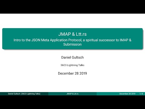 JMAP & Ltt.rs