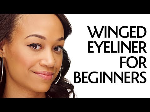 Winged Eyeliner for Beginners Using Makeup Tape | Sephora