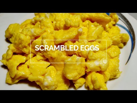 Scrambled eggs || scrambled eggs recipe Bangla || scrambled eggs with milk ||