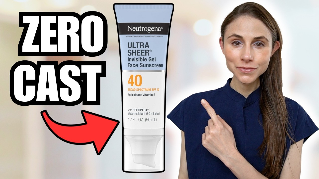 Neutrogena Invisible Gel Sunscreen SPF 40 Review | Zero White Cast