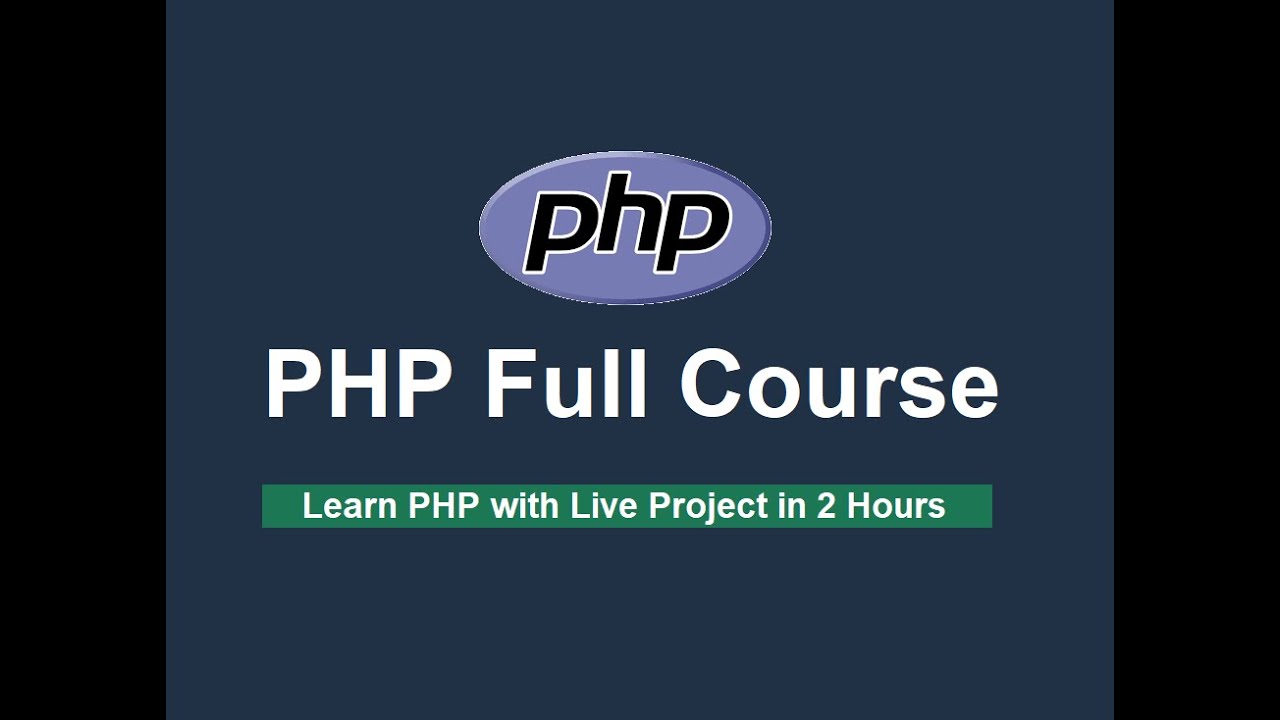 PHP Tutorial for Beginners full in Hindi | PHP Full Course with CRUD Project