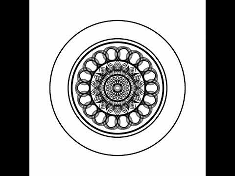 Mandala is the Sanskrit word meaning circle and completion. It is a visual aid for concentration.