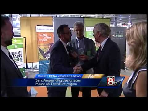 Maine designated as "Tech-Hire Region"