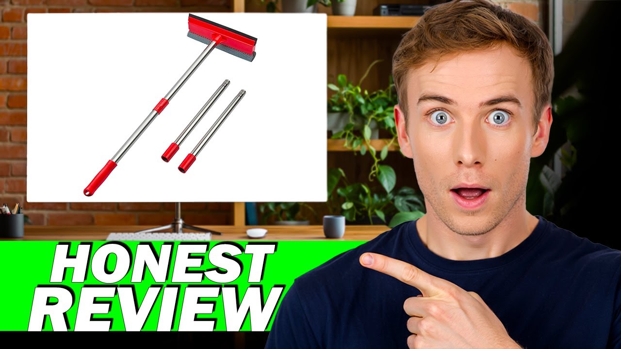 DSV Standard Window Squeegee 2-in-1 Review | Window Cleaner with 55 Extension Pole Kit