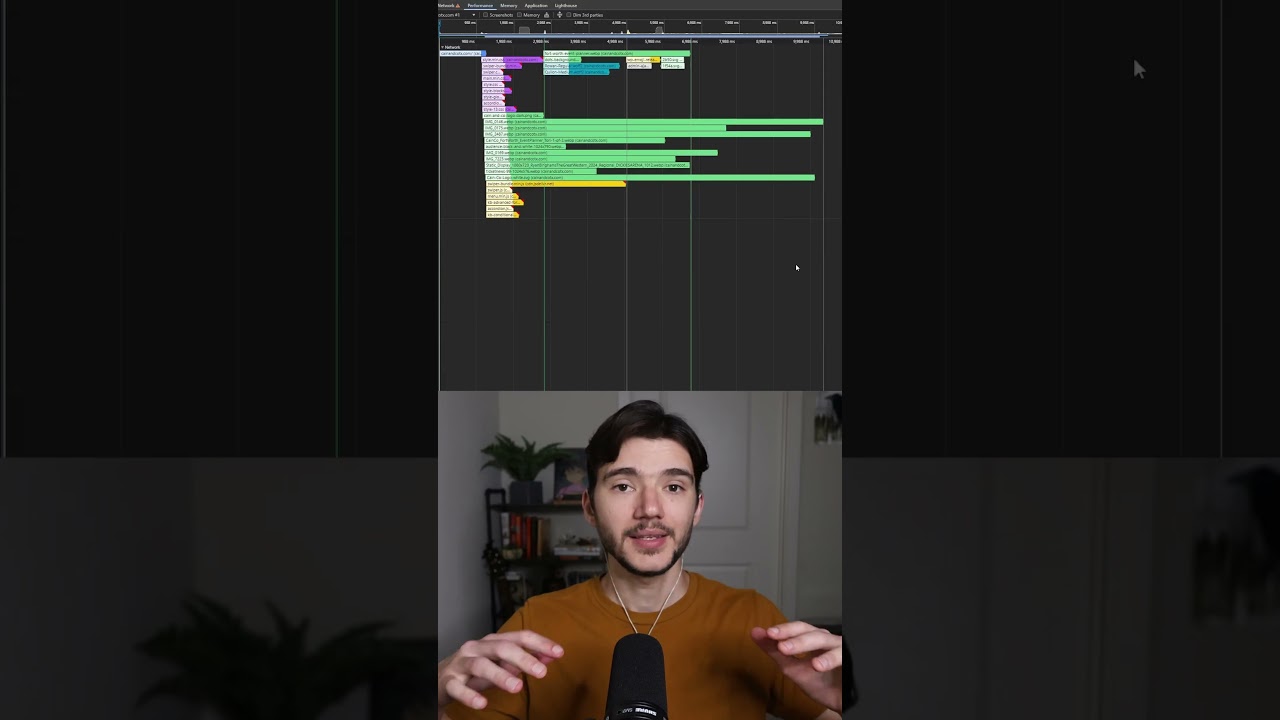 How to read performance tab in chrome dev tools