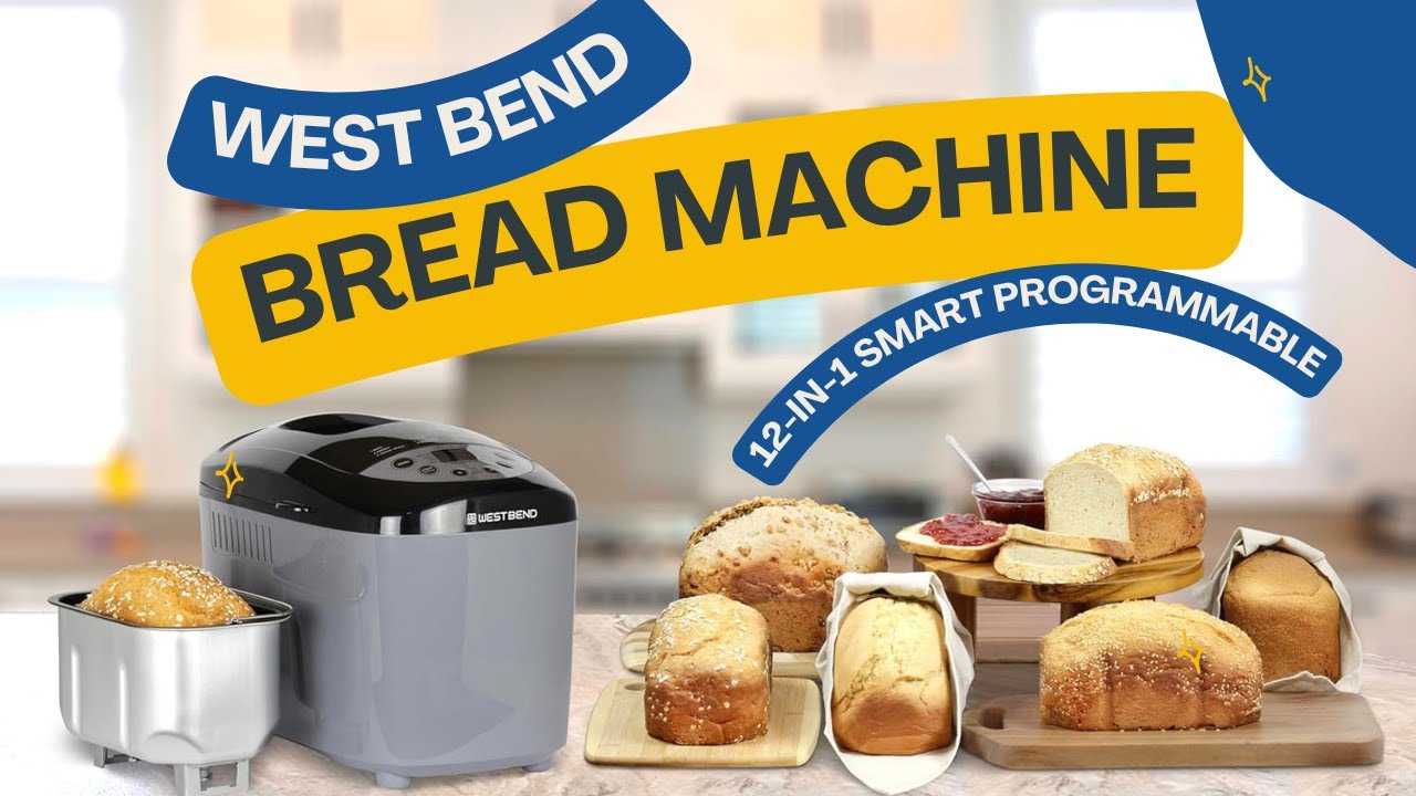 West Bend Bread Maker Machine Review | Fresh Bread Made Easy at Home!