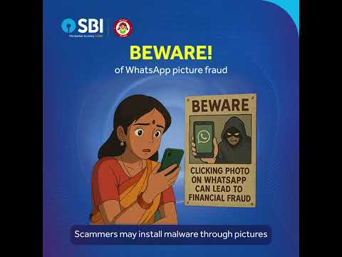 Avoid clicking on photos or links received on WhatsApp from unsolicited senders.