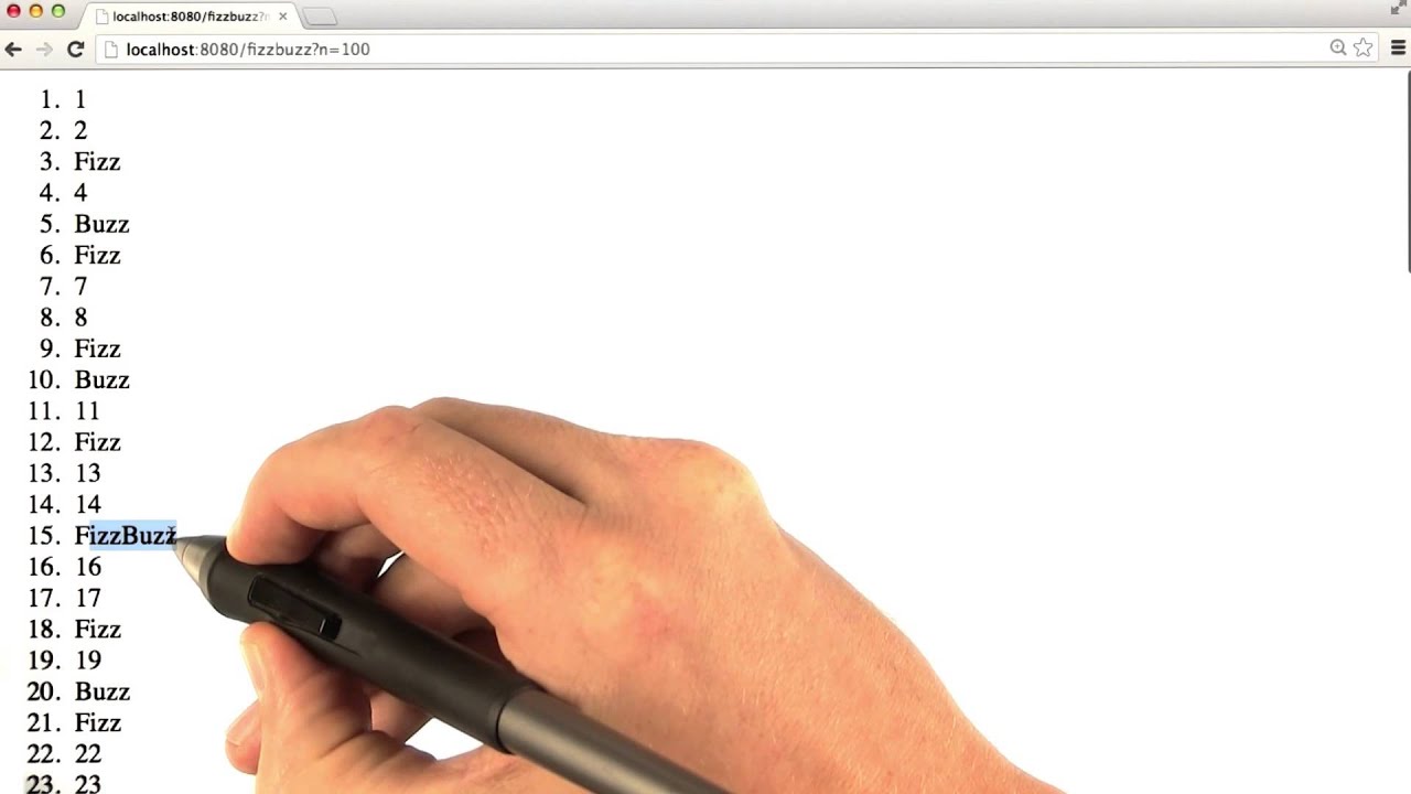 FizzBuzz - Web Development