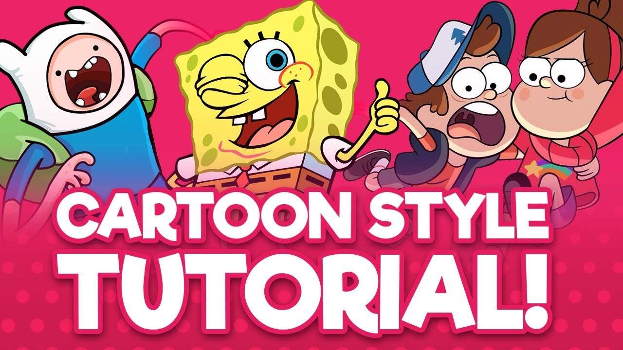 How To Draw Cartoon Style - Process Tutorial