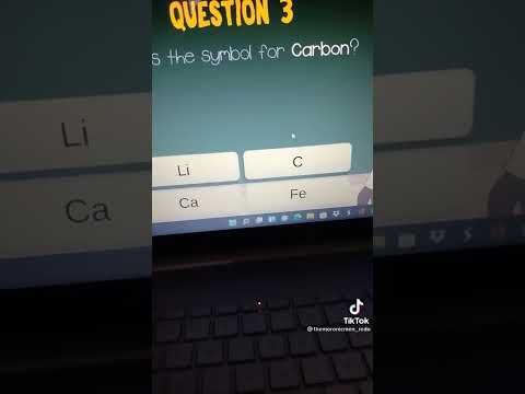 Sussy Chemistry quiz