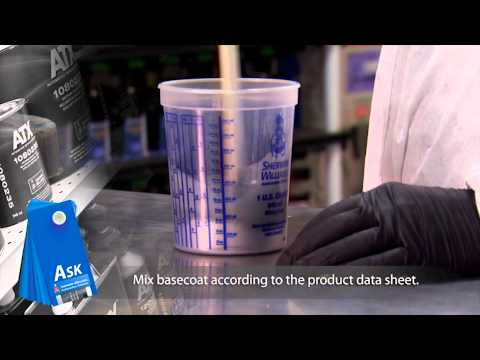 Sherwin-Williams Automotive - ATX™ How-To Videos Part 5: Applying the basecoat color