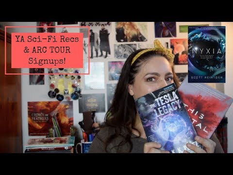 Great New YA Sci-Fi Recommendations + The Tesla Legacy ARC Tour Signup!
